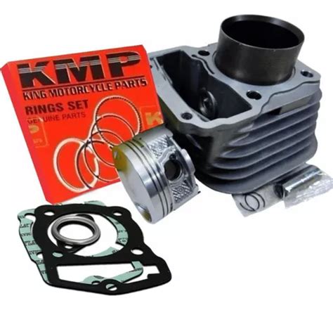 Kit Cilindro Pistão E Anéis Kmp Cg Titan A Parcelamento sem juros