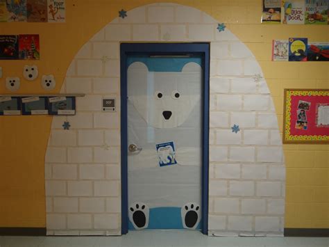 Classroom Door For Winteri Did A Polar Bear Polar Bear Theme And