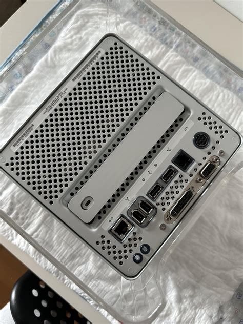 Power Mac G4 Cube Still With Protective Adhesive R Vintageapple
