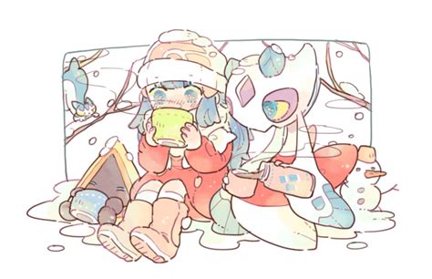 Dawn Pachirisu Froslass And Snorunt Pokemon And 2 More Drawn By