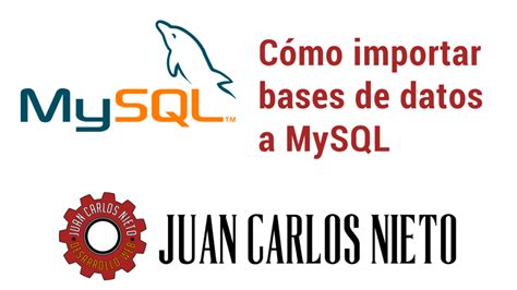 C Mo Importar Una Base De Datos Mysql