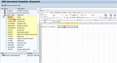 Document Template Creation Andwriting Container Data To It Sapcodes