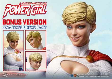 Dc Comics Museum Masterline Estatua Power Girl Deluxe Bonus Version 75