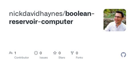 Github Nickdavidhaynesboolean Reservoir Computer
