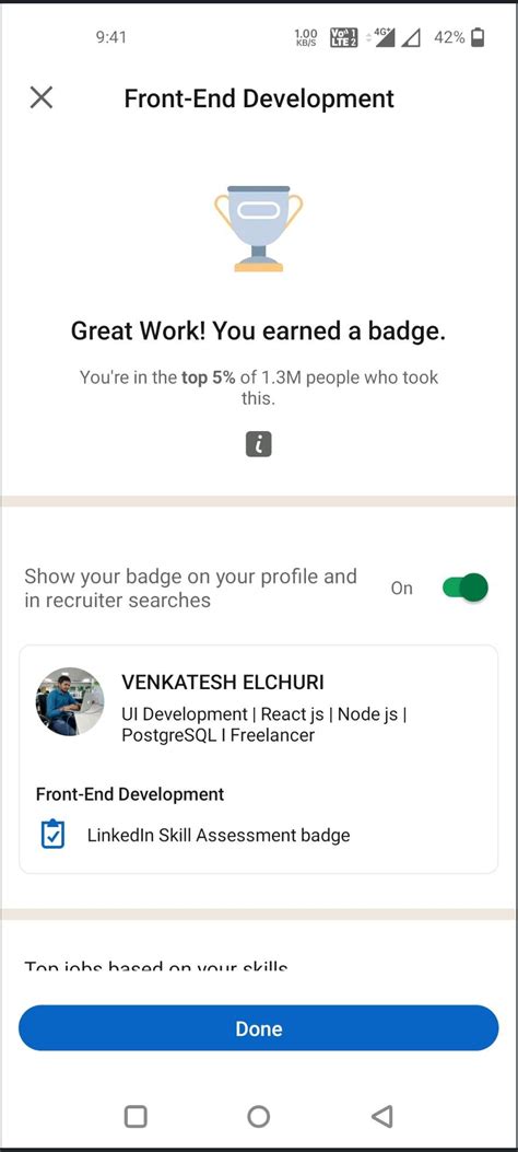 Linkedinskillassessment Frontenddevelopment Javascriptdeveloper Venkatesh Elchuri