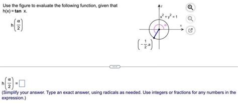 Solved Use The Figure To Evaluate The Following Function Chegg