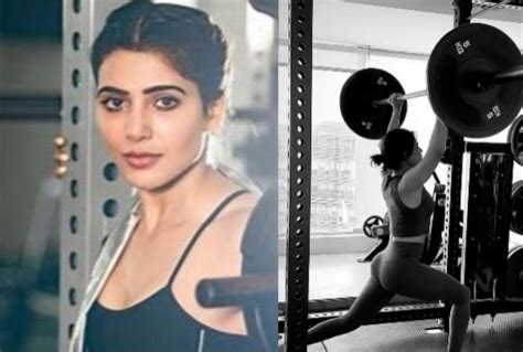 Samantha Ruth Prabhu Intense Weight Training Session Sets The Tone For