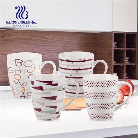 Good Quality Water Drinking Mug Set Ceramic Mugs Drinks Cup Porcelain