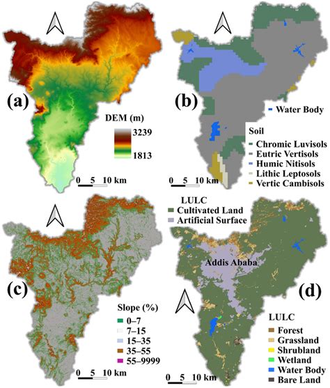 Swat Model Inputs Mapped Using Qgis3104 Download Scientific Diagram
