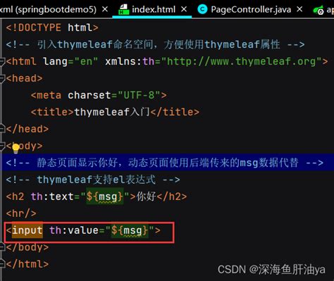 Springboot Thymeleaf Springboot Thymeleaf Csdn