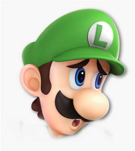 Smashbrosultimate Smashultimate Luigi Head Super Smash Bros Ultimate Luigi Hd Png