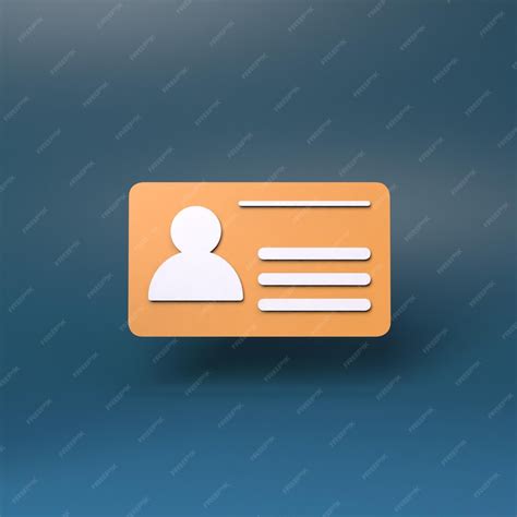 Premium Photo Pass Card 3d Render Illustration