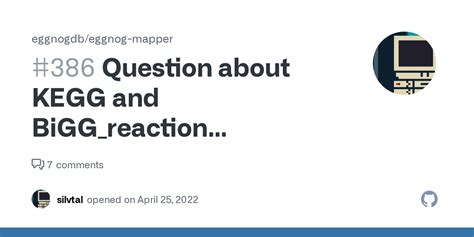 Question About KEGG And BiGG Reaction Annotations Issue 386