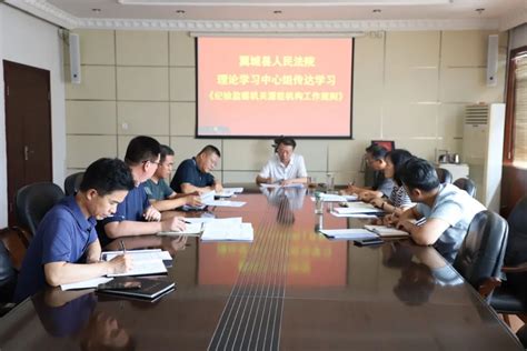 翼城法院党组理论中心学习组学习《纪检监察机关派驻机构工作规则》澎湃号·政务澎湃新闻 The Paper