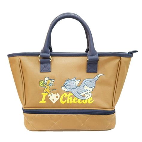 トムとジェリー マルチ トートバッグ 2層タイプ 保冷機能有 Tom And Jerry ミニトートバッグ 【ゴルフアウトドア