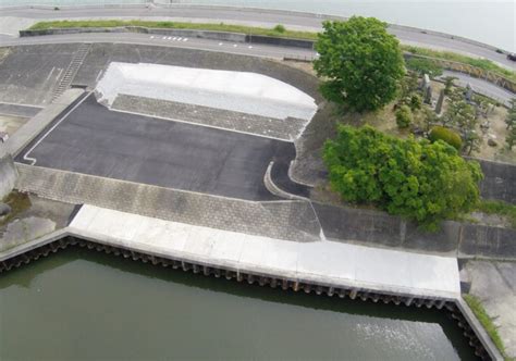 木曽川浦安川裏高潮堤防補強工事 松岡建設株式会社 施工実績詳細
