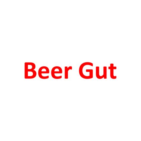 Beer Gut Shirt