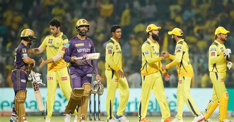CSK Vs KKR MATCH 33 TATA IPL 2023 CSK Dominates KKR With A Huge Target Of 235 Runs And