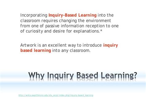 Art And Inquiry In Any Classroom