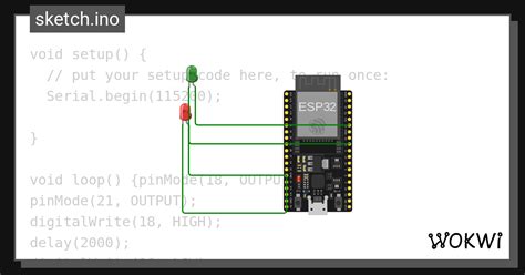Task 2 Wokwi Esp32 Stm32 Arduino Simulator