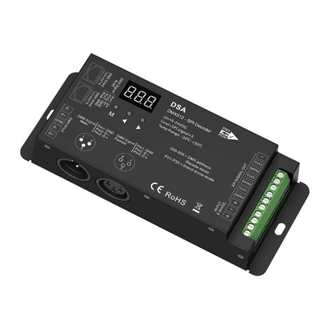 Skydance Dsa Dmx Spi Decoder And Rf Controller Manual Manualslib