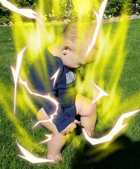 [specific] a simple super saiyan effect on this picture r