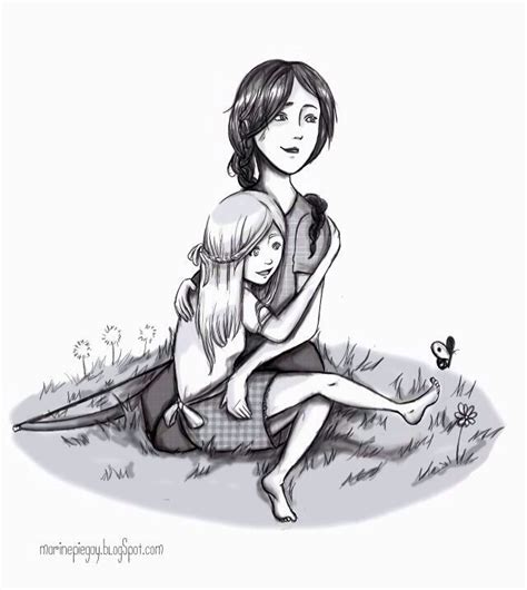 Hunger Games Fan Art Katniss Prim Hunger Games Hunger Games Fan