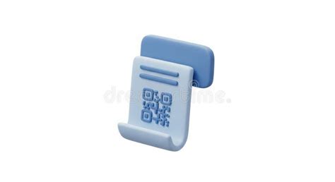 Scanning Qr Code On Digital Bill For Payment On Mobile Stock Illustration Illustration Of
