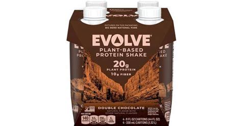 Real Plant Powered Protein Shake Double Chocolate 330ml 4 Pcs • Price