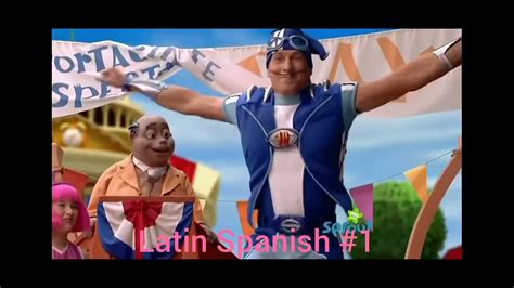 Lazy Town Bing Bang Multi Languages Youtube