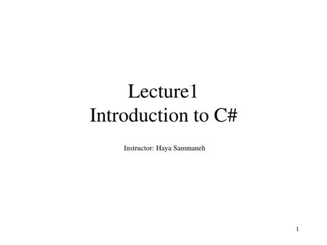 PPT Introduction To C Programming Features Environment And