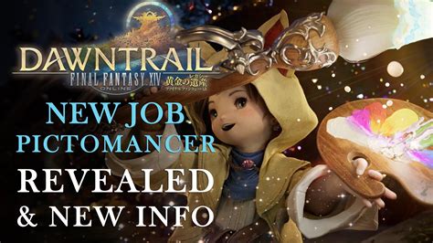 Final Fantasy 14 Dawntrail Gets New Job Revealed The Pictomancer