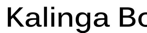 Kalinga Bold Font Download Free Legionfonts