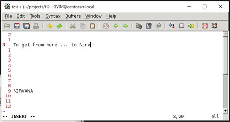 Vim Tip