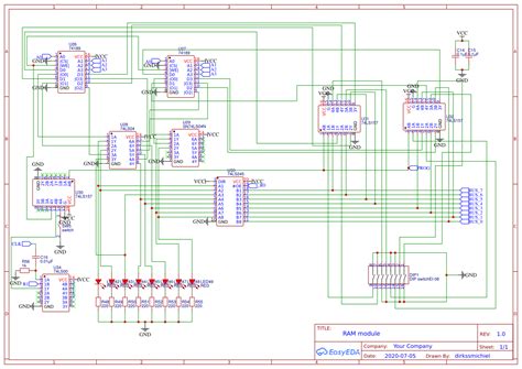 8 bit computer easyeda open source hardware lab