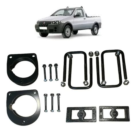 Kit Lift De Suspensão Strada 15 Polegadas 2006 A 2019 Parcelamento Sem Juros