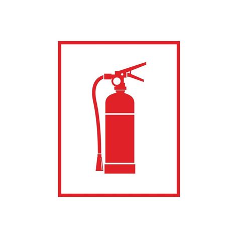 Fire Extinguiser Sign Icon In Case Of Fire Fire And Safety Related