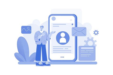 Premium Vector Securing Personal Data Illustration Concept On A White Background