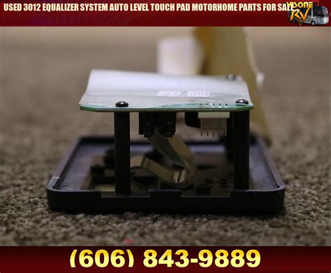 Rv Components Used 3012 Equalizer System Auto Level Touch Pad Motorhome Parts For Sale Leveling
