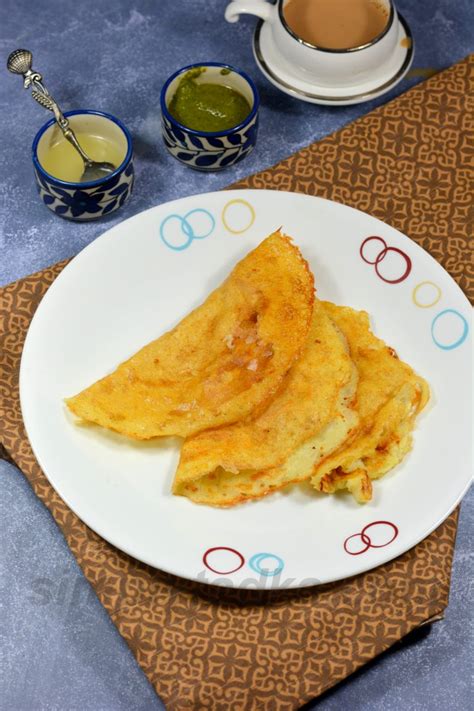 Moong Dal Poha Dosa Recipe Simply Tadka