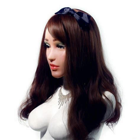 Dokier Realistic Silicone Female Mask Cosplay Crossdresser Full Head