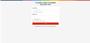 Image Gallery Web Application In Php And Bootstrap