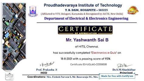 Yashwanth Sai On Linkedin Technology Electronics