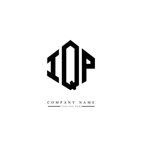 Iqp Letter Logo Design With Polygon Shape Iqp Polygon And Cube Shape