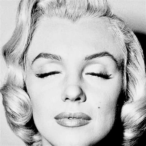 Contorno De La Cara En Blanco Y Negro De Marilyn Monroe