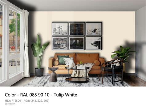 About Ral 085 90 10 Tulip White Color Color Codes Matching Colors