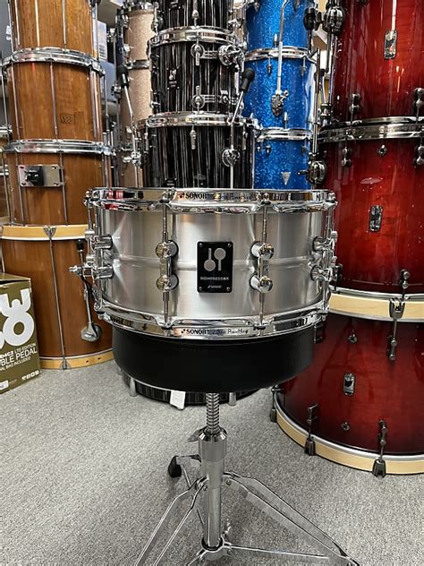 Sonor Kompressor 575x14 Aluminum Snare Drum Reverb