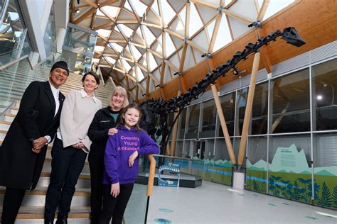 Dippy Launch Event Coventry City Centre