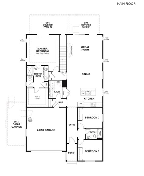 Arlington Floor Plan Richmond American Homes Arlington Floor Plan