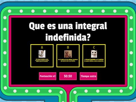 Integrales Gameshow Quiz